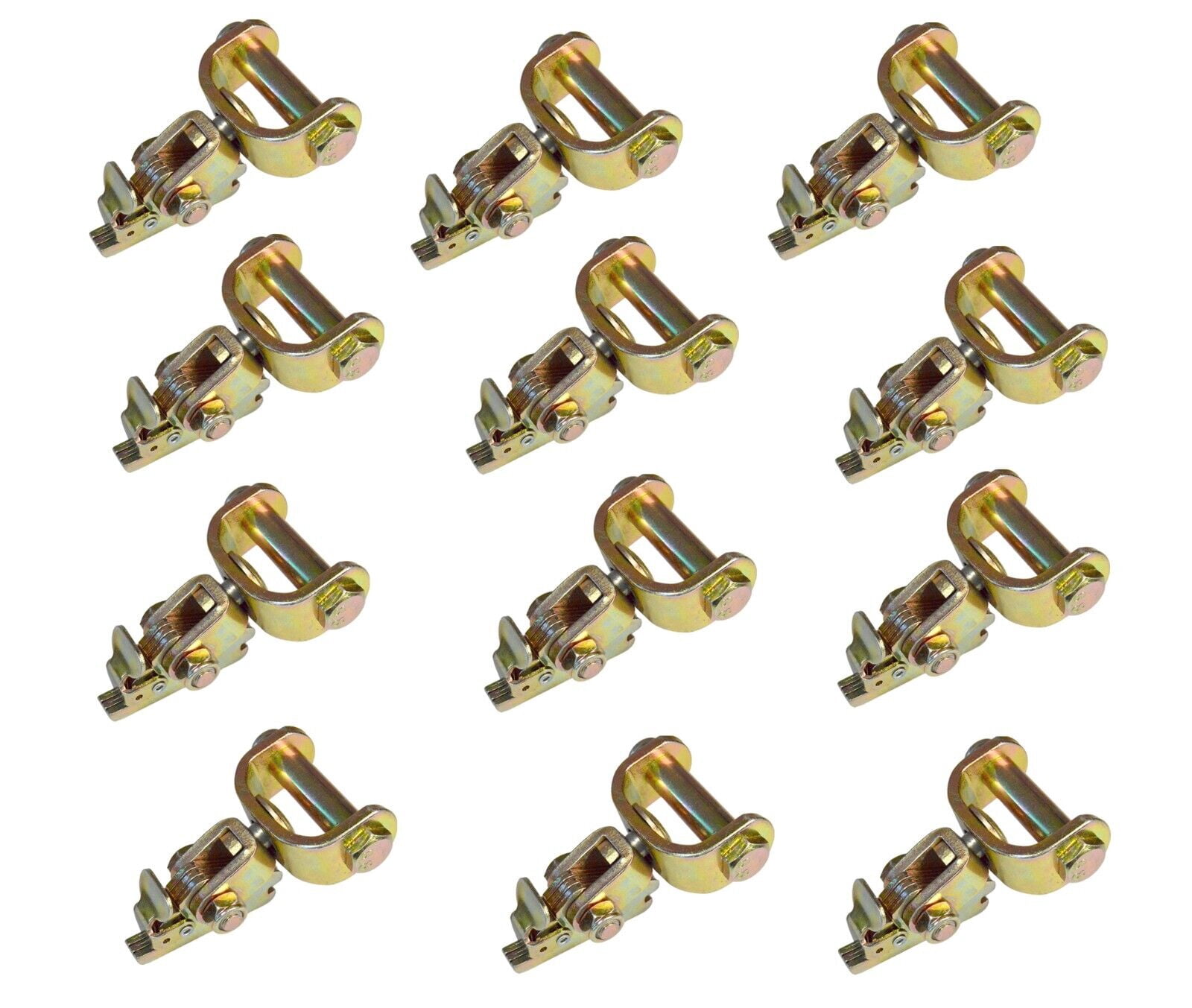 12 Pack E-Track Idler Swivel Tie-Down Anchor for E-Track Rail Truck Van ...