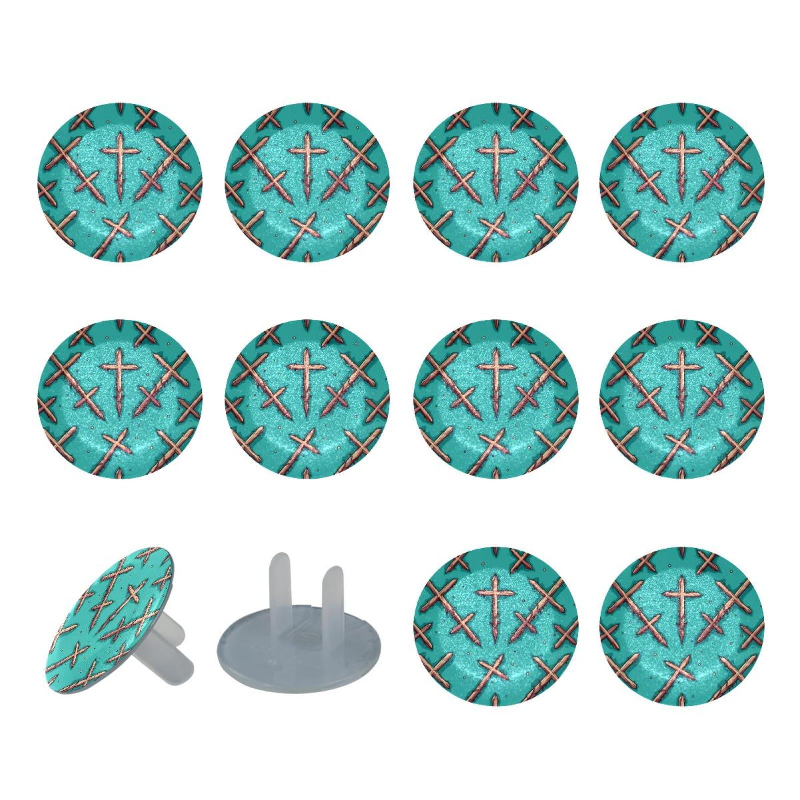 12 Pack Easter Cross Outlet Covers Baby Proofing | Safe Electric Plug ...