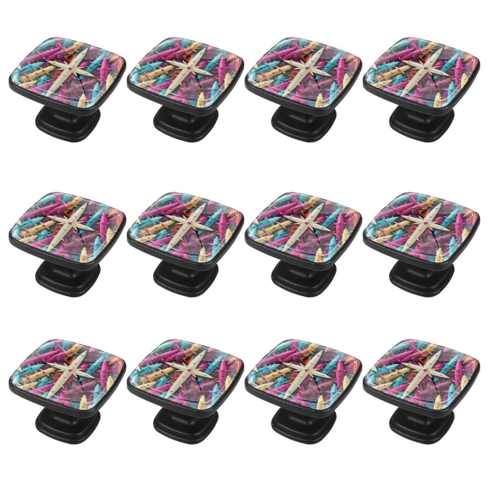 12 Pack Easter Cross Square Cabinet Knobs Kitchen Cabinet Pulls ...