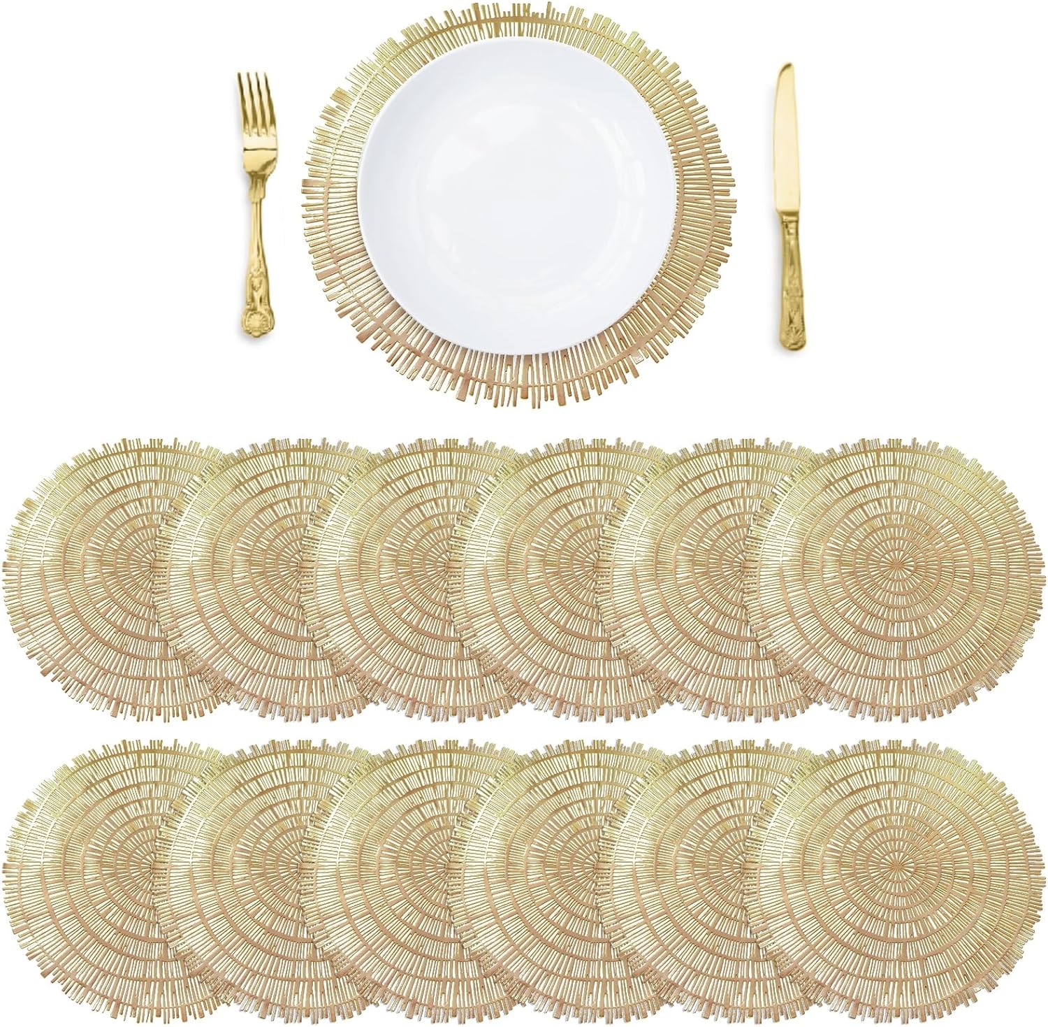 12 Pack Easter Spring Disposable Tablecloth - Colorful Plastic ...