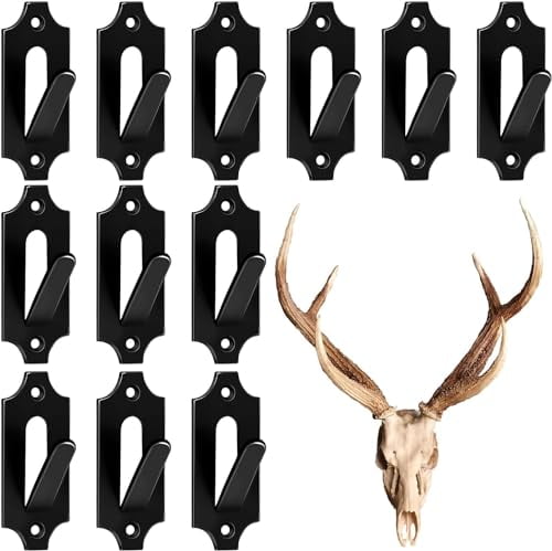 12 Pack European Style Mount Skull Hanger Skull Wall Mount Bracket ...
