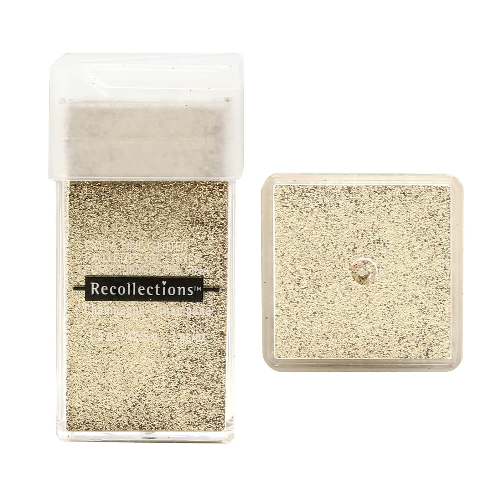 12 Pack: Extra Fine Glitter by Recollections™, 1.5oz. - Walmart.com