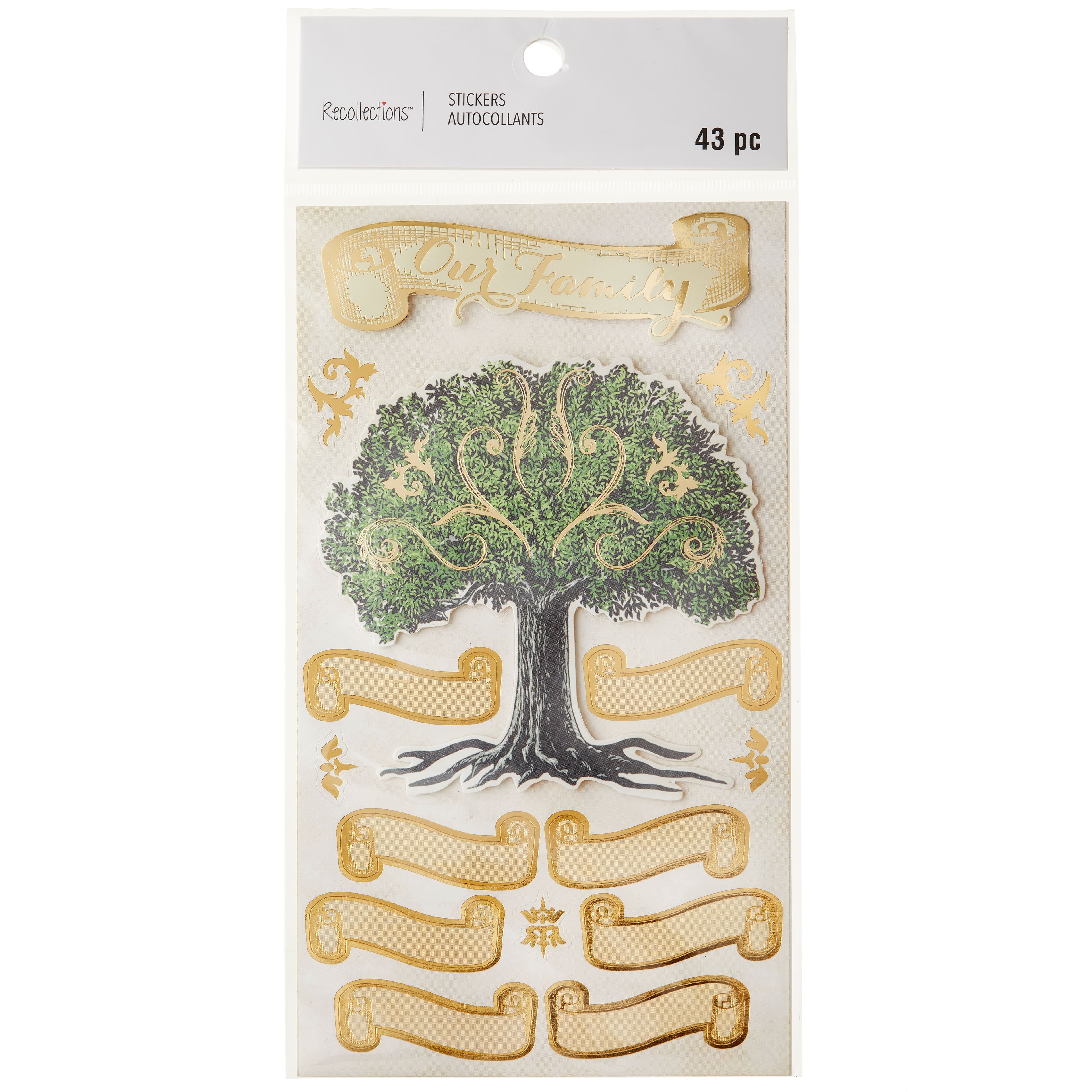 12 Pack: Family Tree Stickers by Recollections™ - Walmart.com