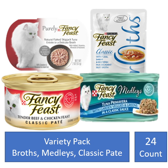 Fancy Feast Variety Packs in Fancy Feast - Walmart.com