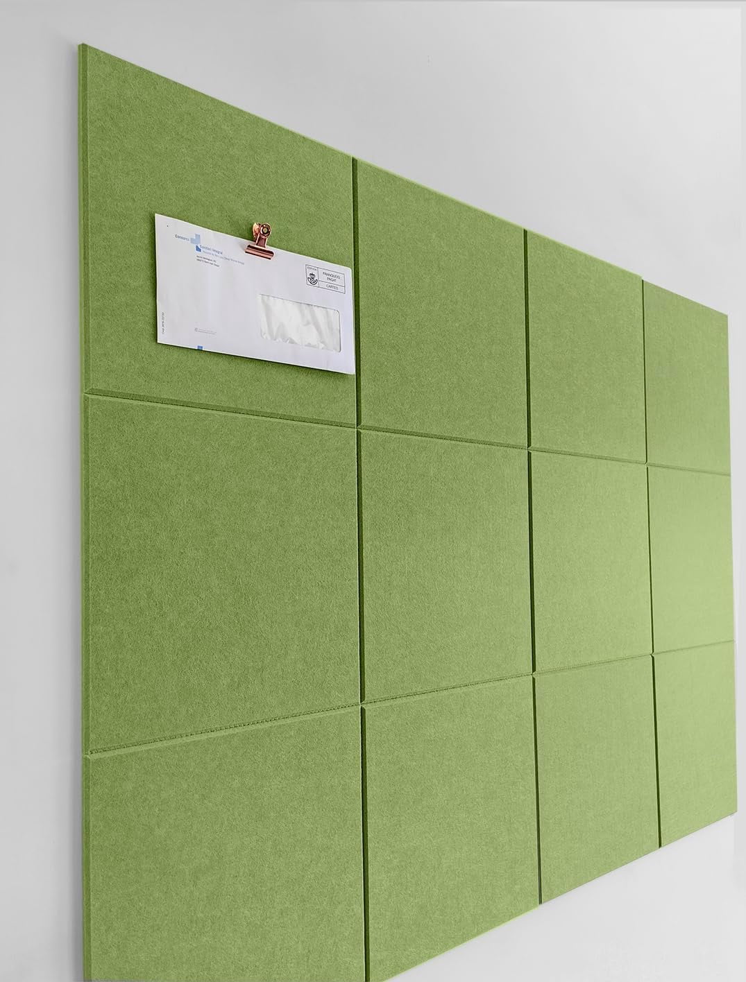 12 Pack Felt Wall Tiles 11.8x11.8x0.35 Inches with Safe Removable ...