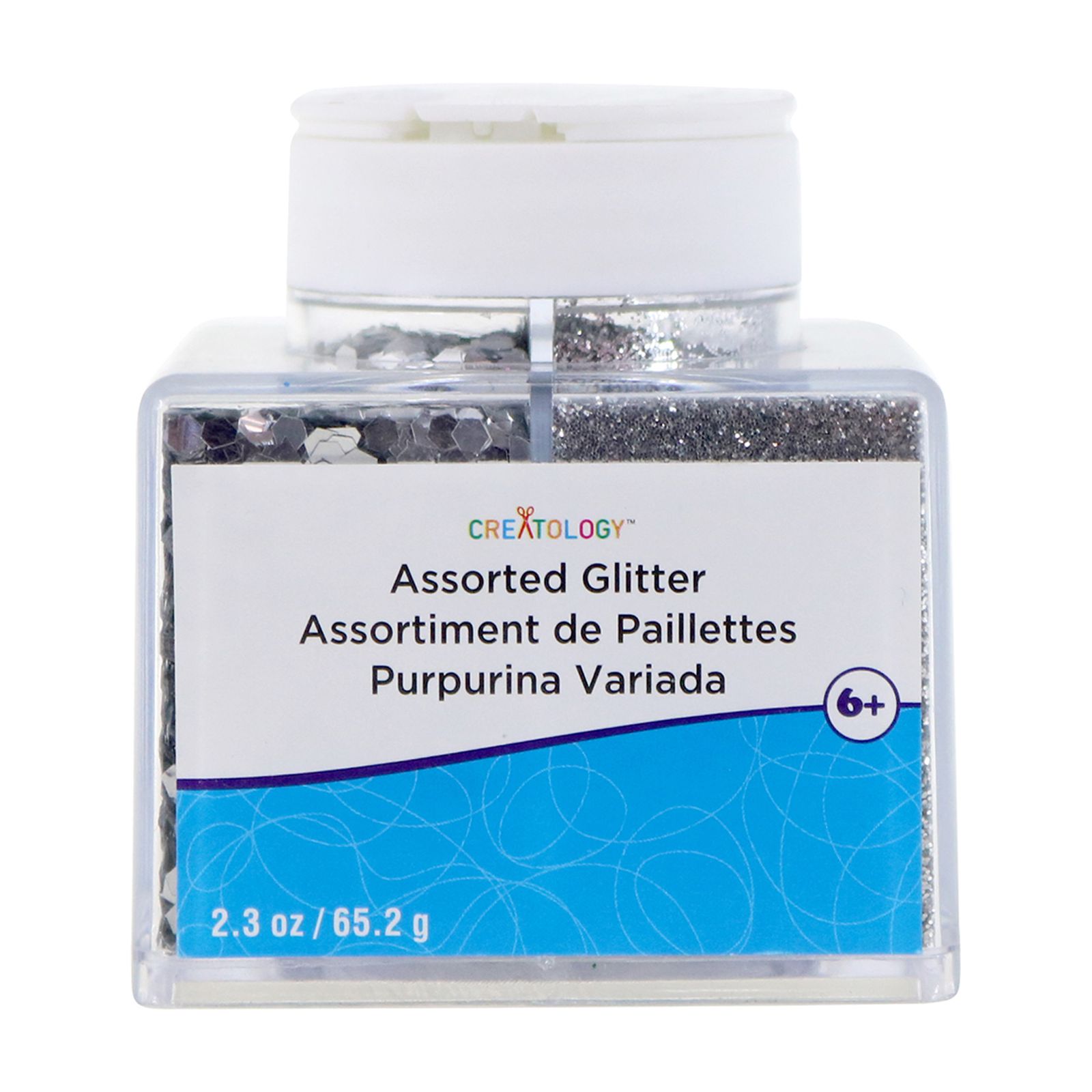 12 Pack: Fine/Jumbo Glitter Stacker - Walmart.com