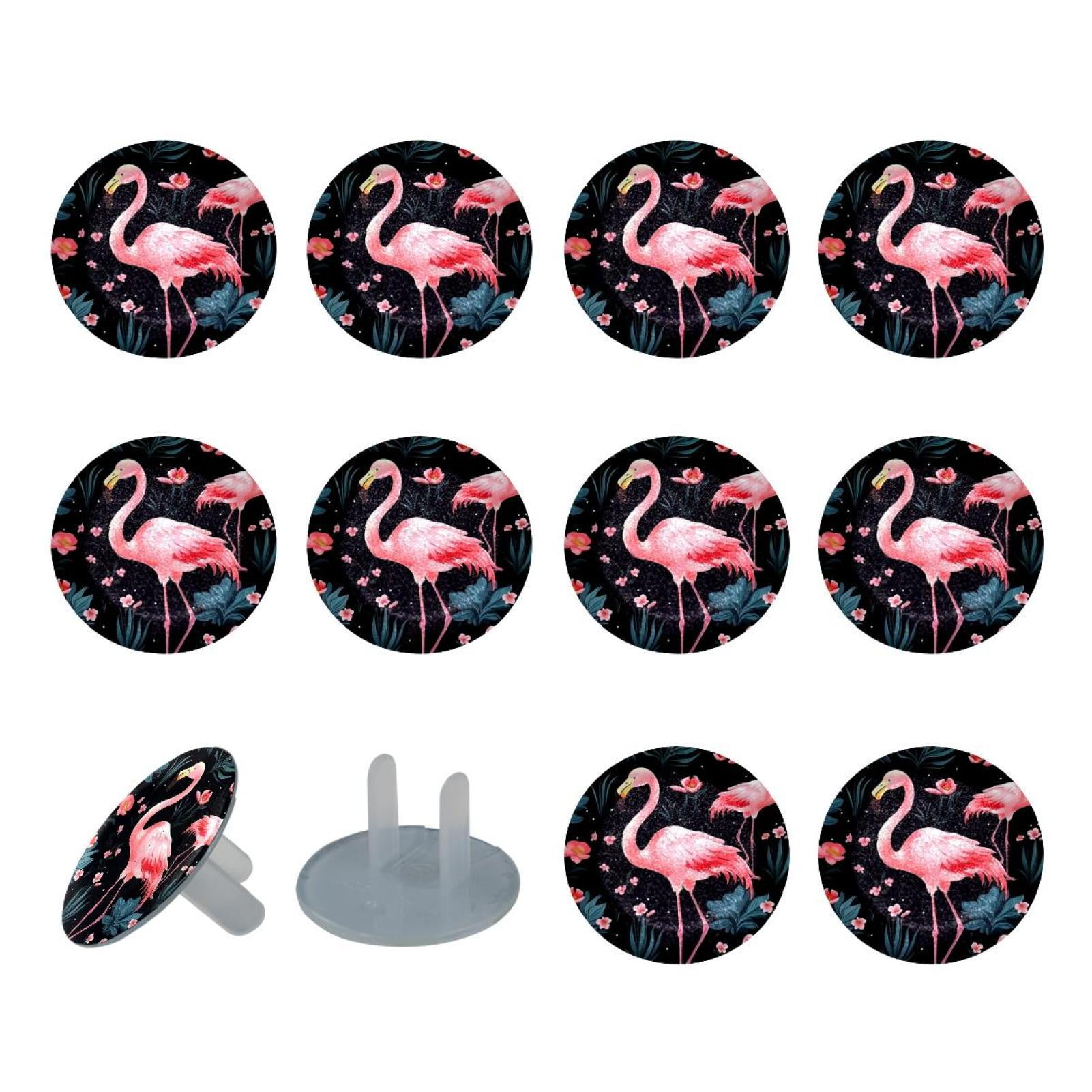 12 Pack Flamingo Rainforest Outlet Covers Baby Proofing Socket ...