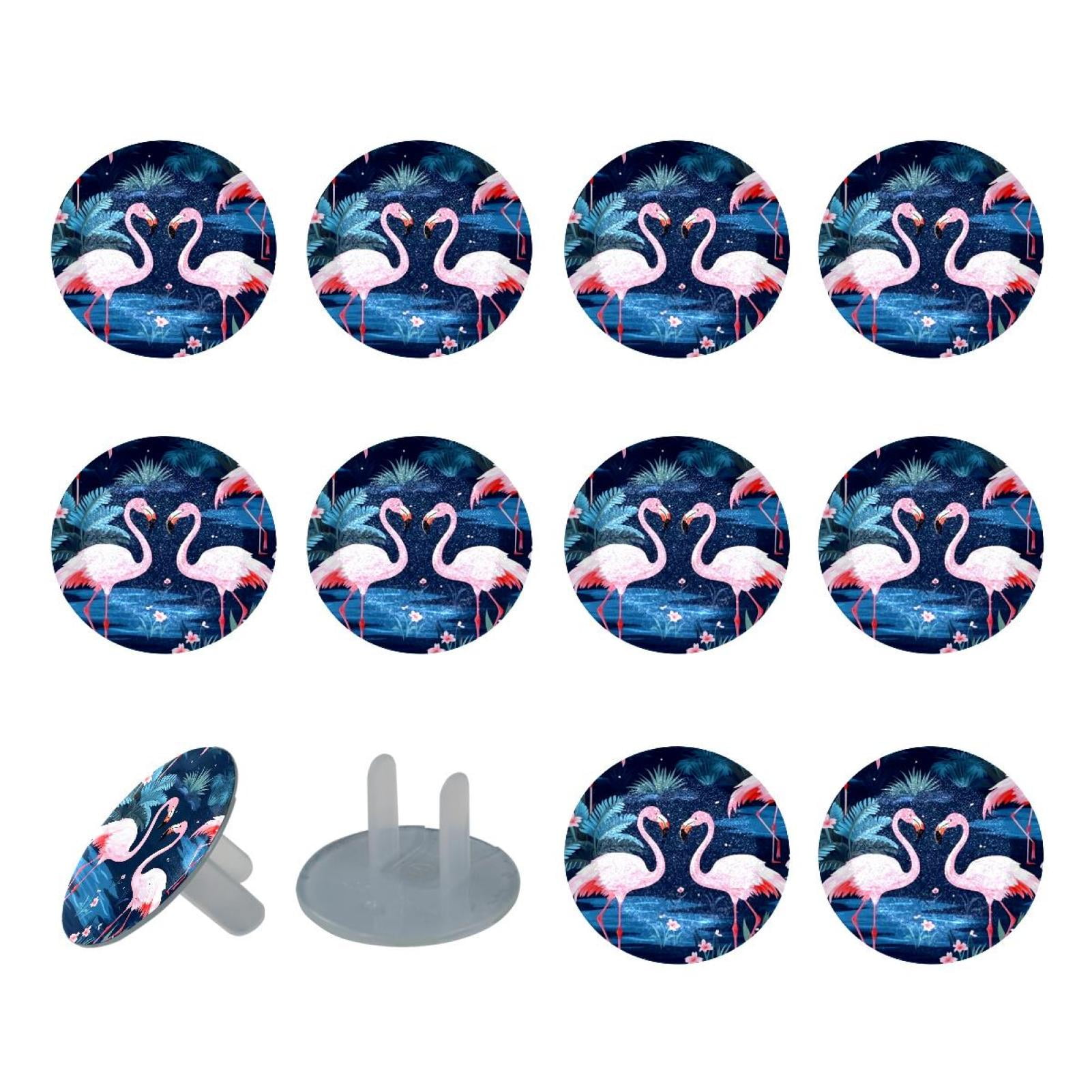 12 Pack Flamingo Rainforest Outlet Covers Baby Proofing Socket ...