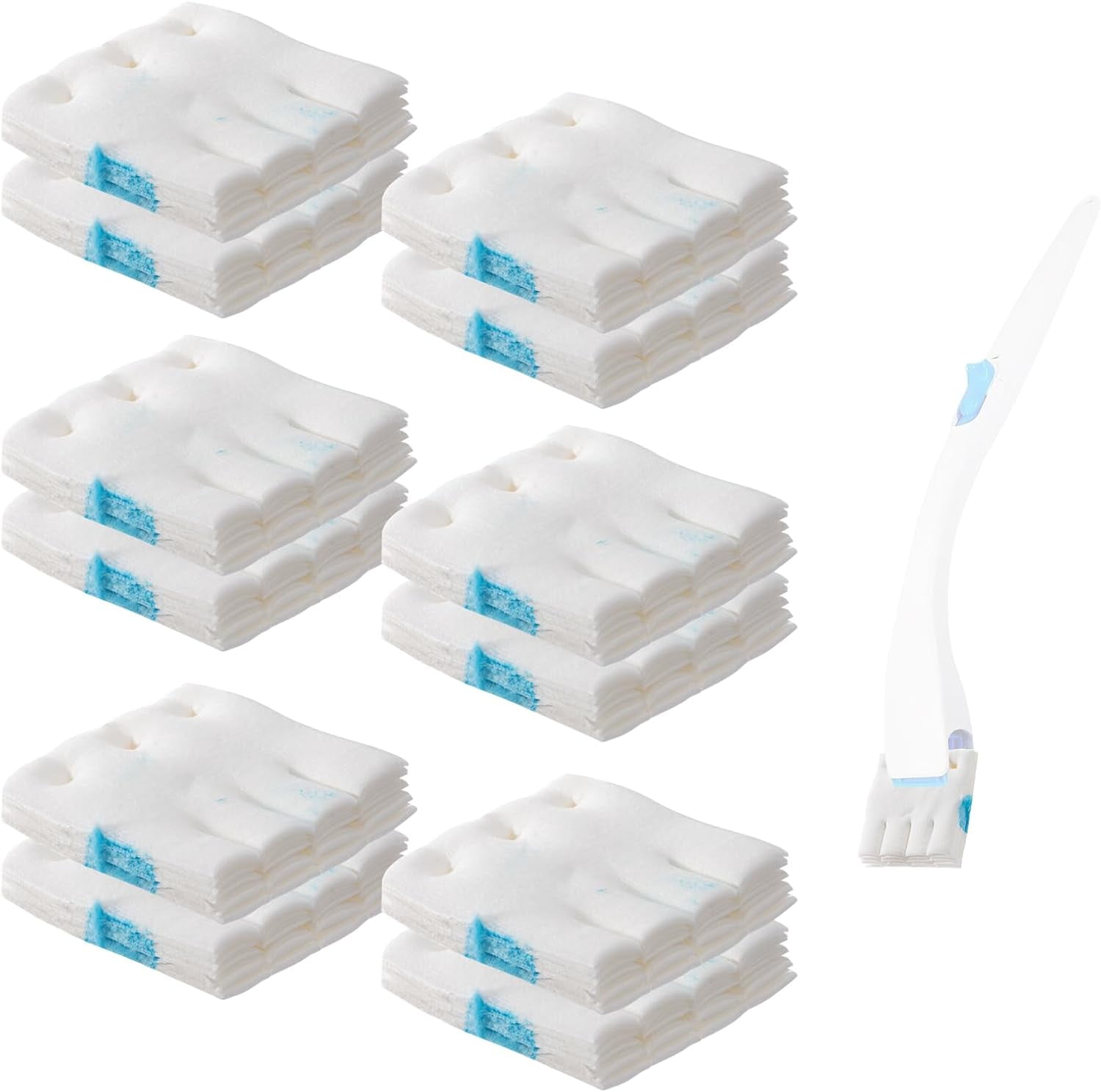 12 Pack Flushable Refills Compatible with Scrubbing Bubbles Toilet Bowl ...