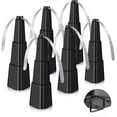 12 Pack Fly Fans for Tables, Bug Fans with Holographic Blades, Battery ...