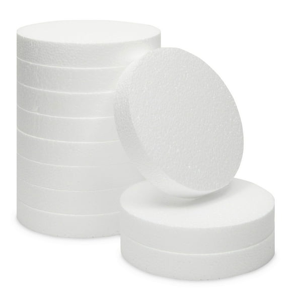 Styrofoam Cake Rounds