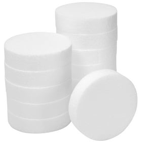 Shop Styrofoam Round Foam Discs and Cake Dummy Supplies Online