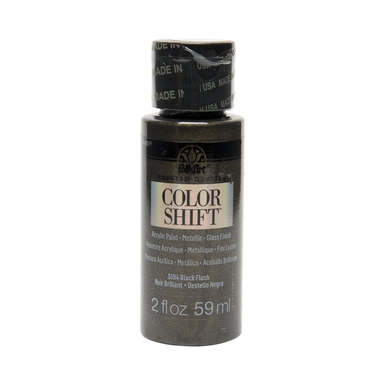 12 Pack: FolkArt® Color Shift™ Gloss Finish Metallic Acrylic Paint ...
