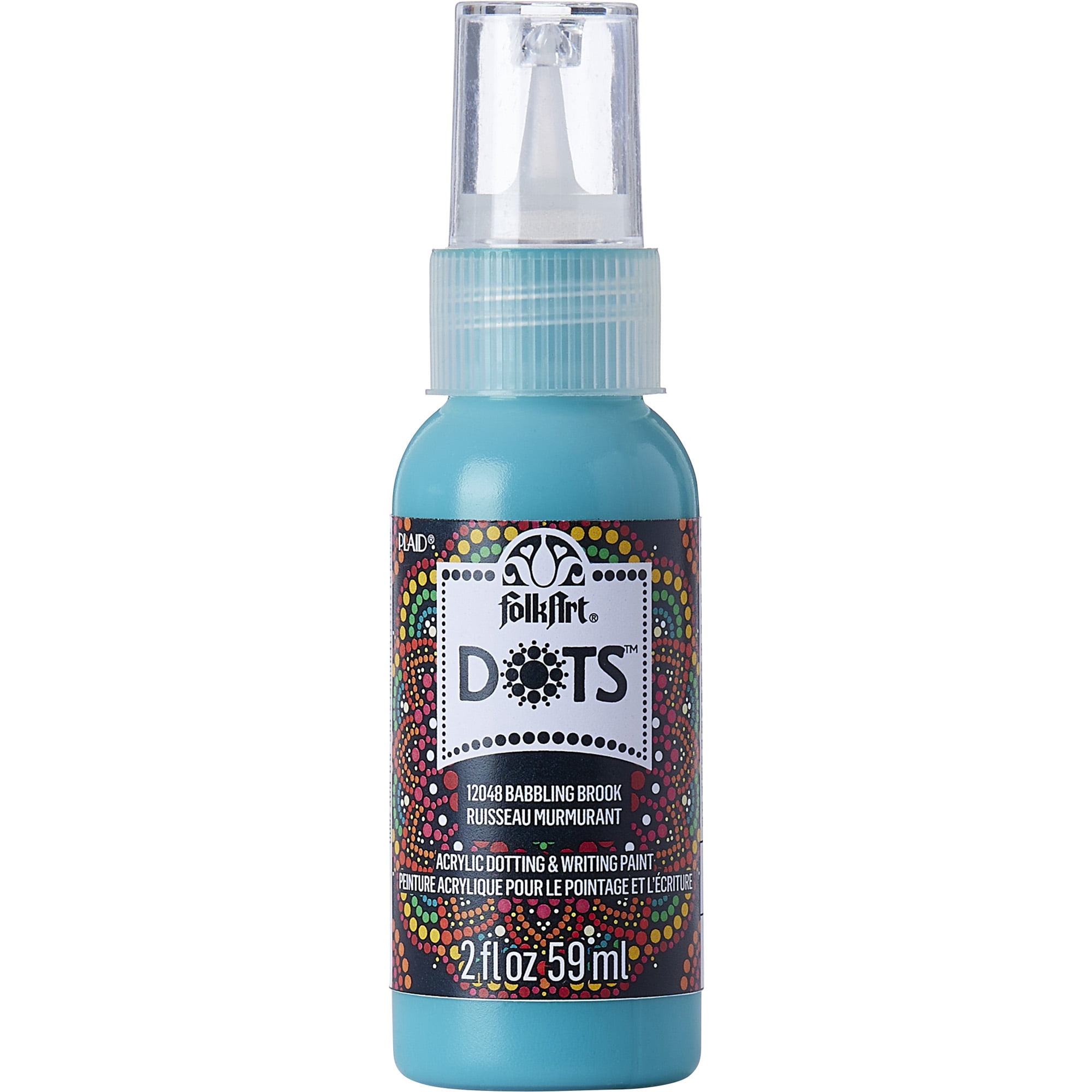 12 Pack: FolkArt® Dots™ Acrylic Dotting & Writing Paint - Walmart.com