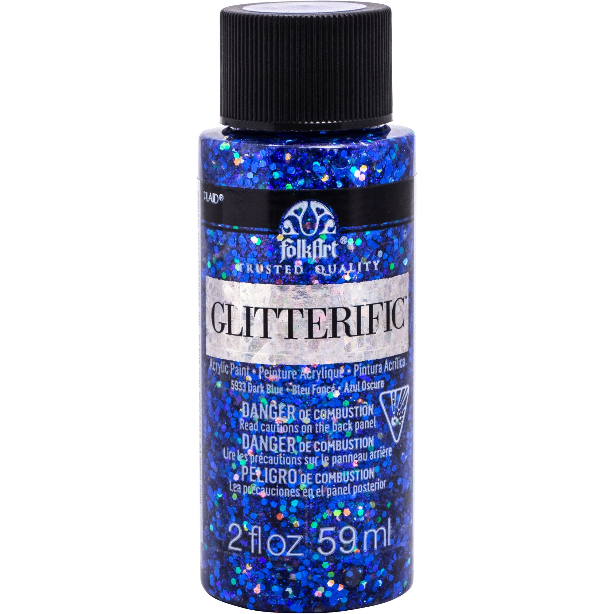FolkArt Glitterific Acrylic Paint, 12 Pack - Walmart.com