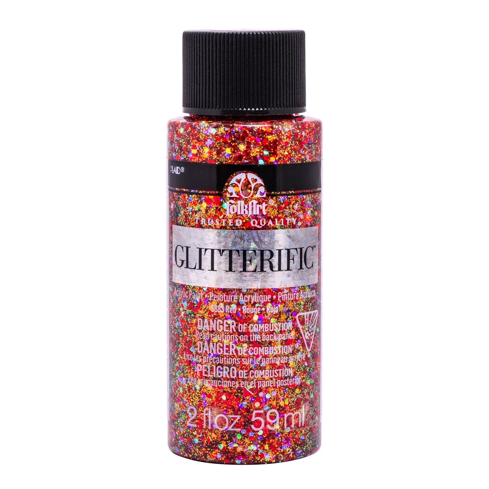 FolkArt Glitterific Acrylic Paint, 12 Pack - Walmart.com