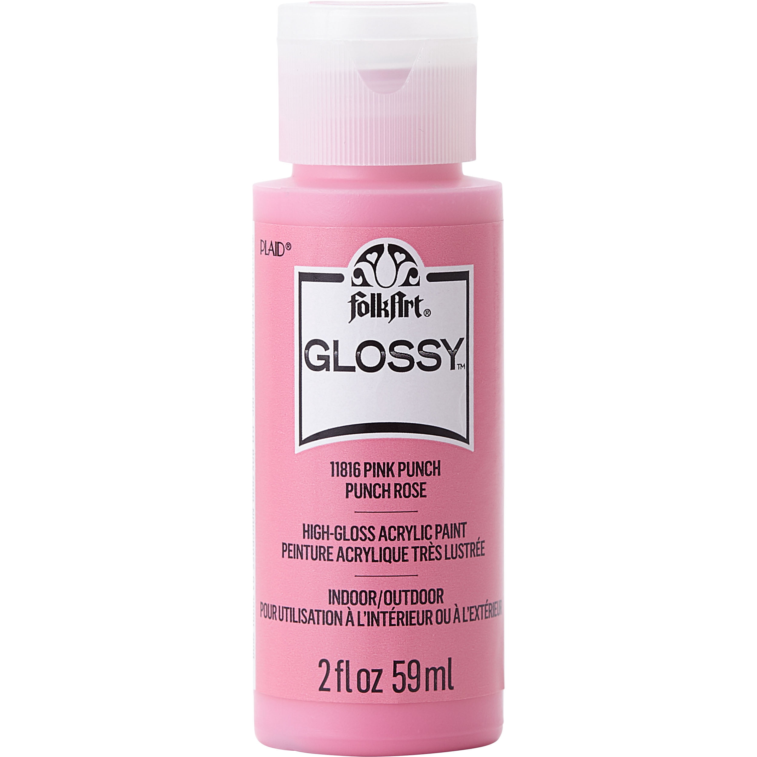 FolkArt Glossy High-Gloss Acrylic Paint, 12 Pack - Walmart.com