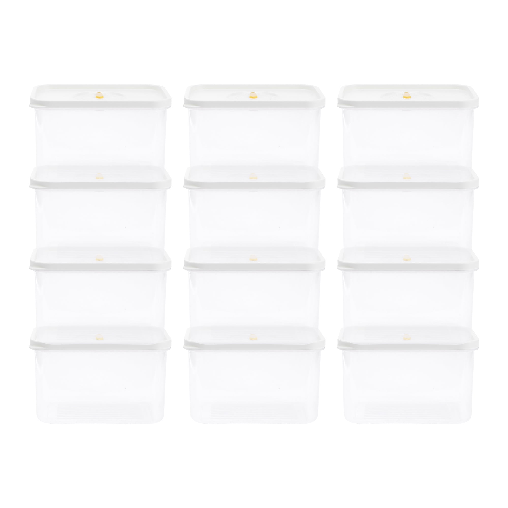 12 Pack Food Storage Containers with Lids, Meal Prep Food Containers ...