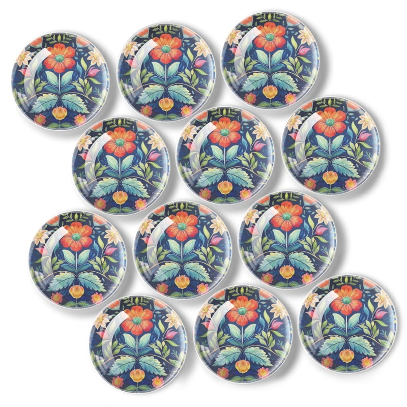 12 Pack Fridge Magnets Refrigerator Magnets, Magnetic Stickers for ...