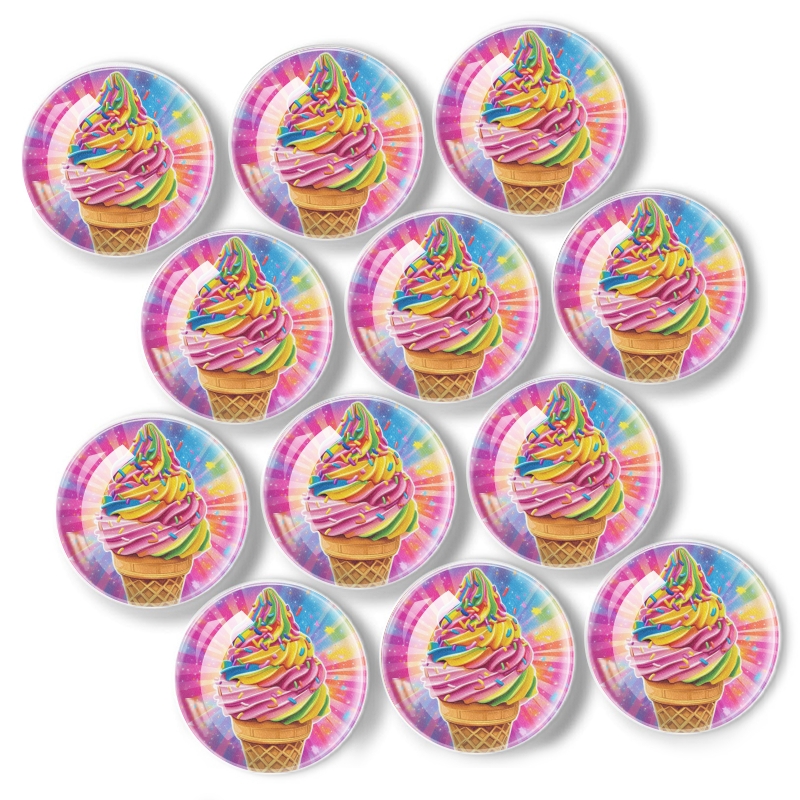 12 Pack Fridge Magnets Refrigerator Magnets, Magnetic Stickers for ...