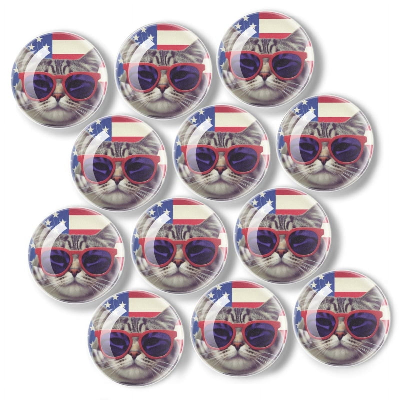 12 Pack Fridge Magnets Refrigerator Magnets, Magnetic Stickers for ...