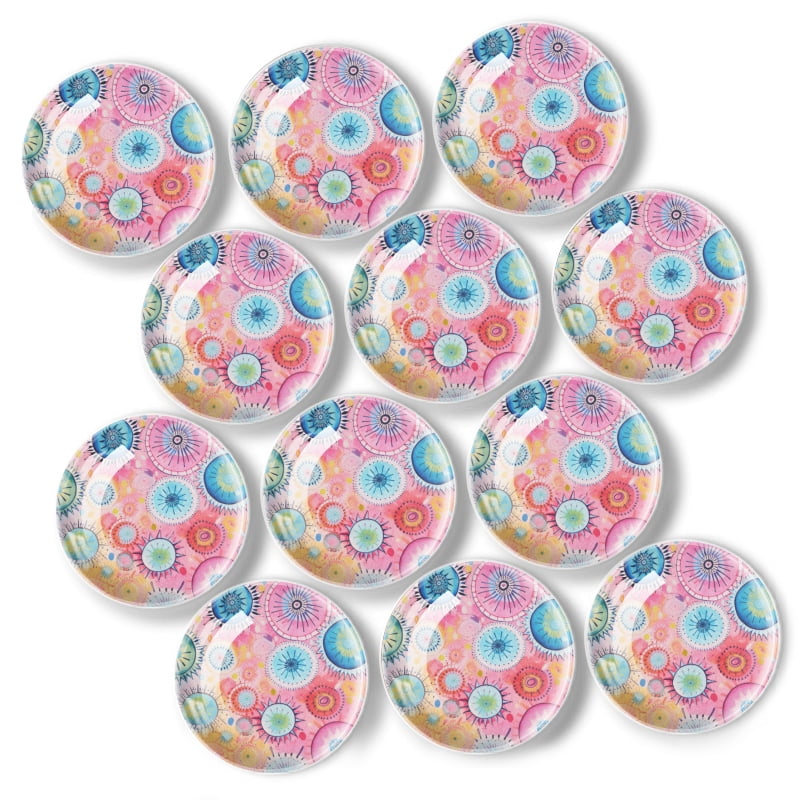 12 Pack Fridge Magnets Refrigerator Magnets, Magnetic Stickers for ...