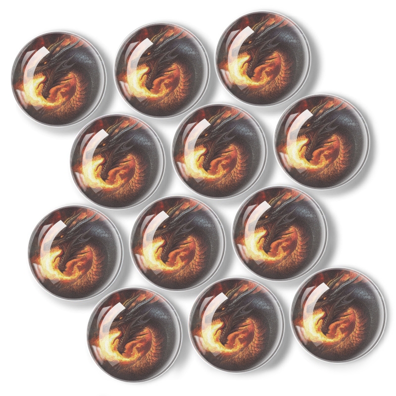 12 Pack Fridge Magnets Refrigerator Magnets, Magnetic Stickers for ...