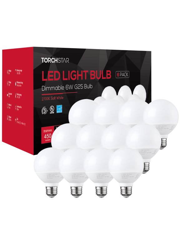 Globe Light Bulbs in Shop Light Bulbs by Shape - Walmart.com