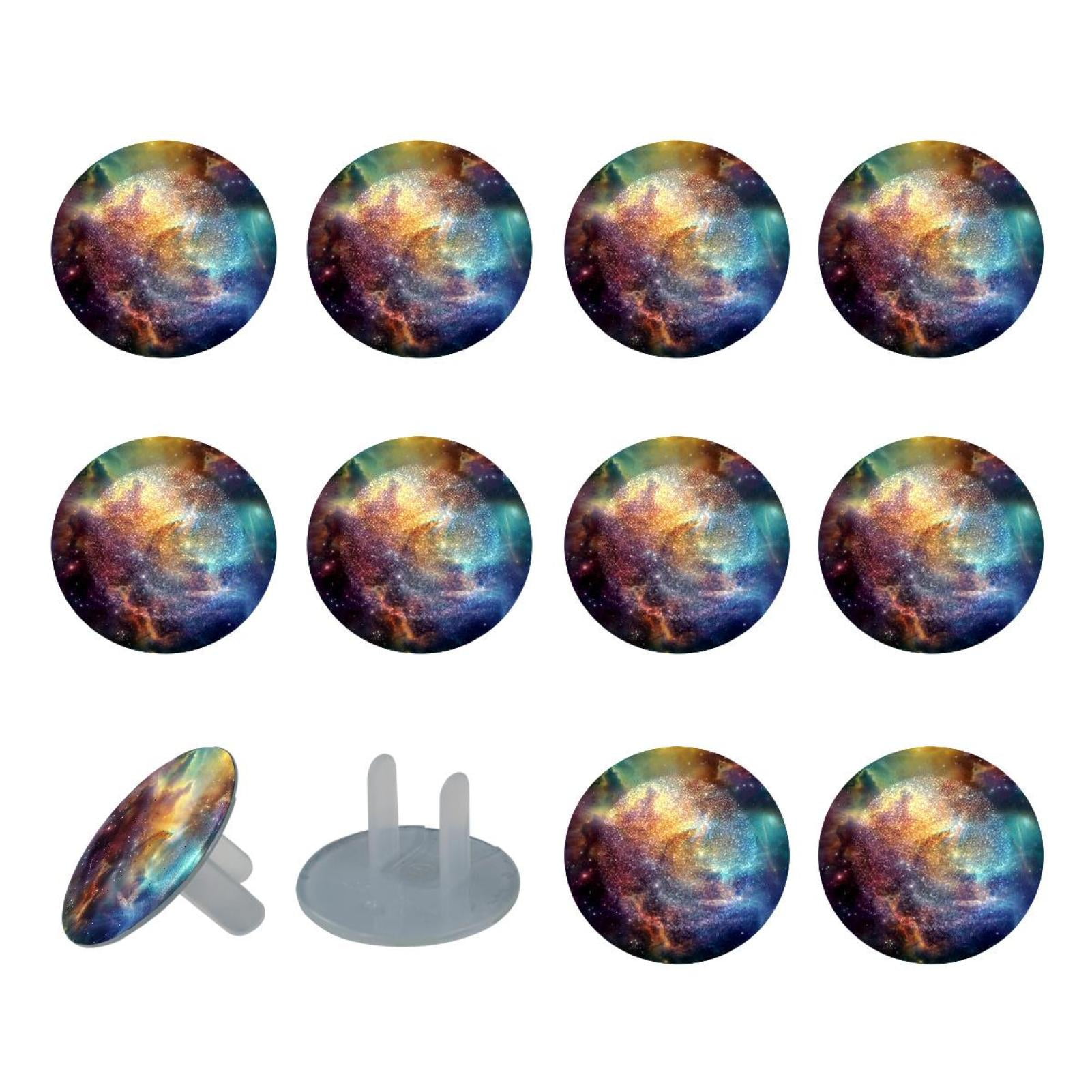 12 Pack Galactic Nebula Starscape2 Outlet Covers Baby Proofing Socket ...
