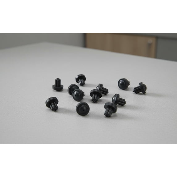 12 Pack Gas Stove Grate Rubber Foot Bumpers, Compatible with Frigidaire ...