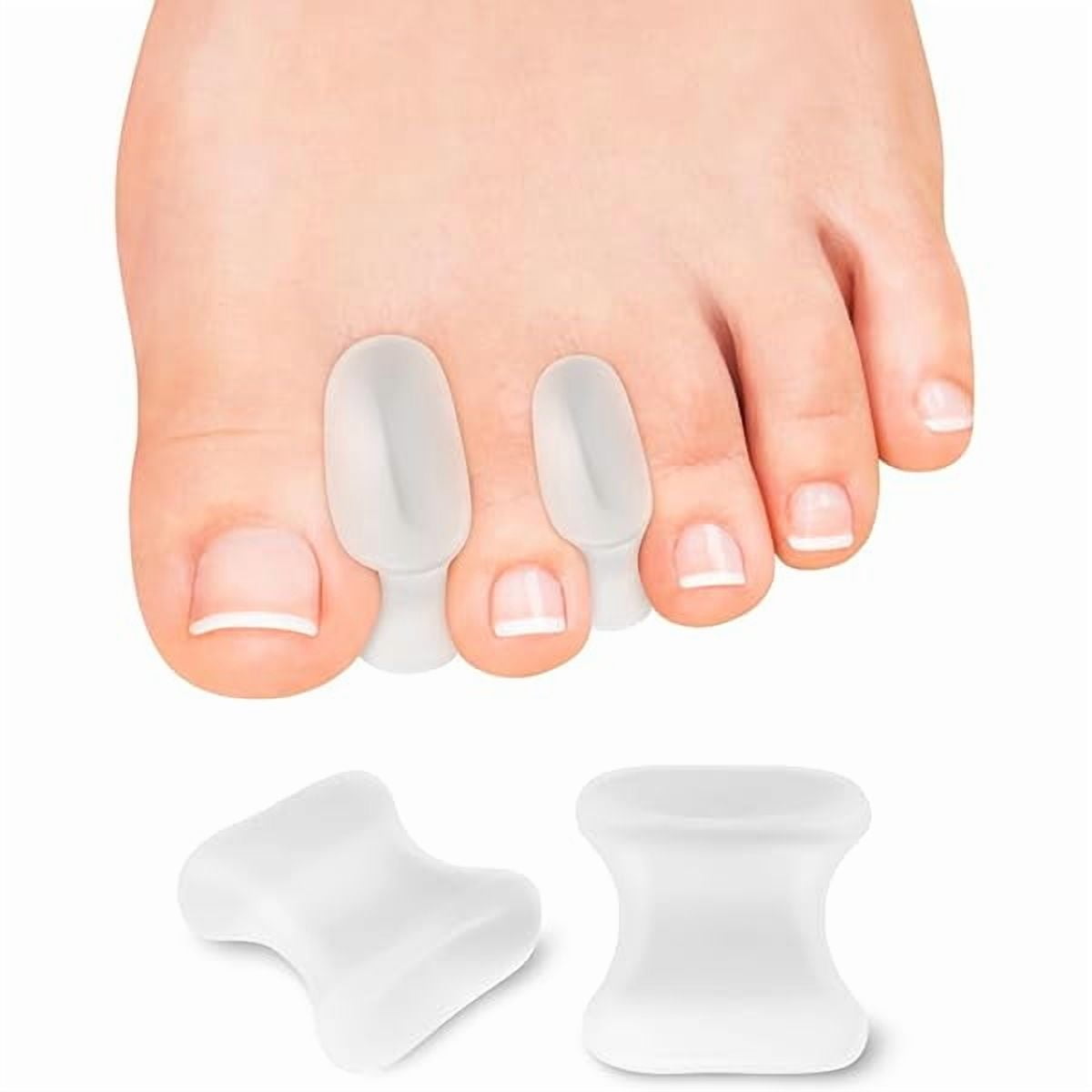 12 Pack Gel Toe Separators Silicone Toe Spacers for Women Men Bunion ...