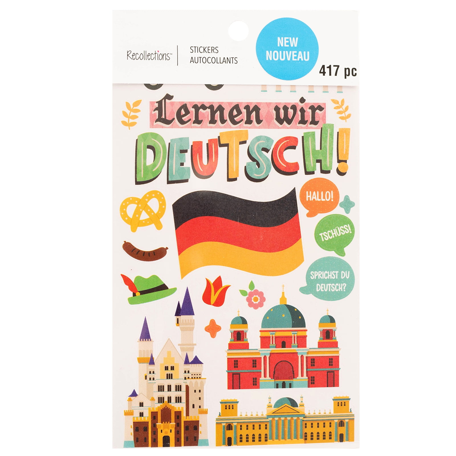 12 Pack: Germany Stickers by Recollections™ - Walmart.com
