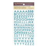 12 Pack: Glitter Script Alphabet Stickers by Recollections™ - Walmart.com