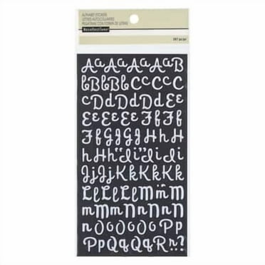 Recollections™ Gold Puffy Modern Alphabet Stickers, 12 Pack, Crafting ...