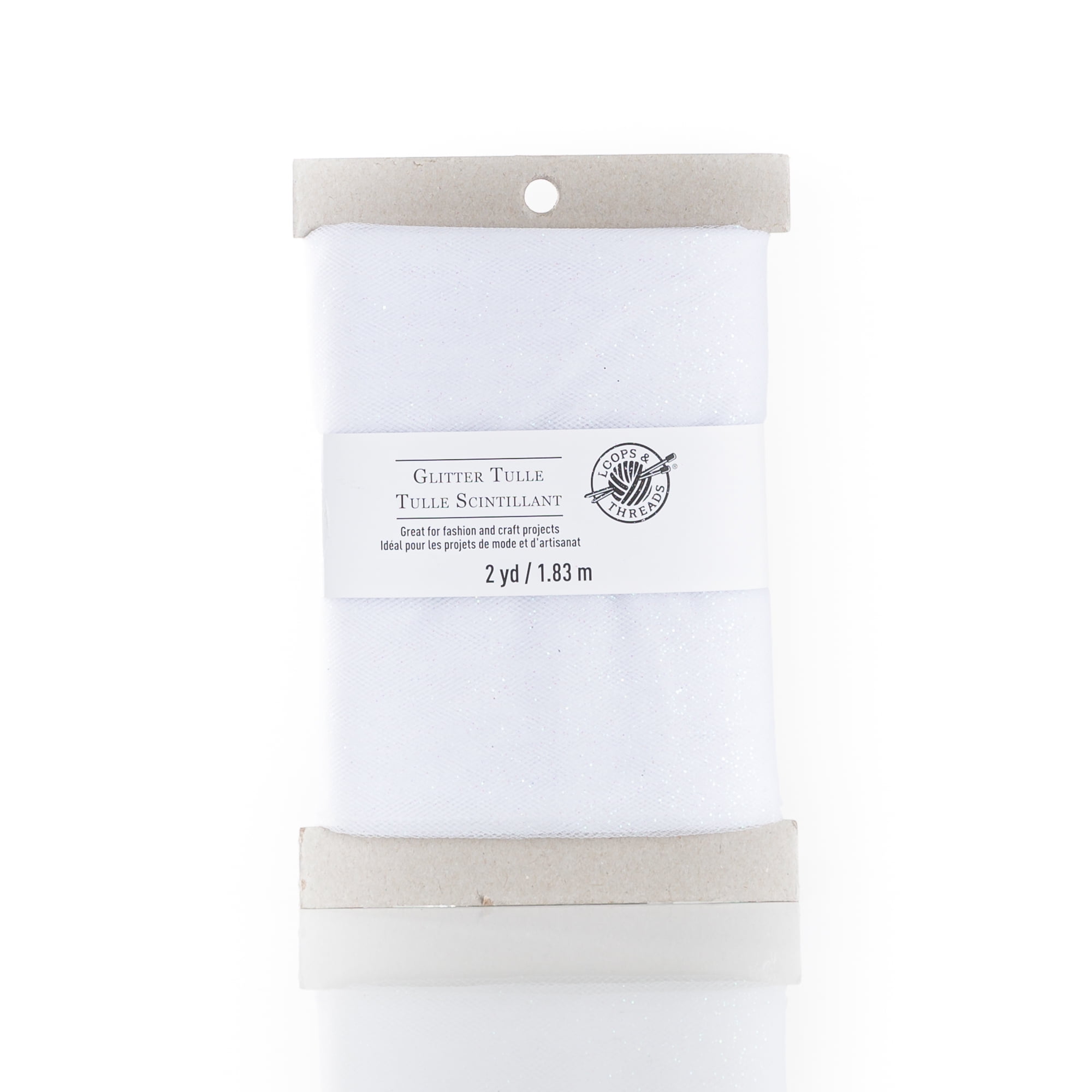 Loops & Threads Glitter Tulle Bundle, 12 Pack - Walmart.com