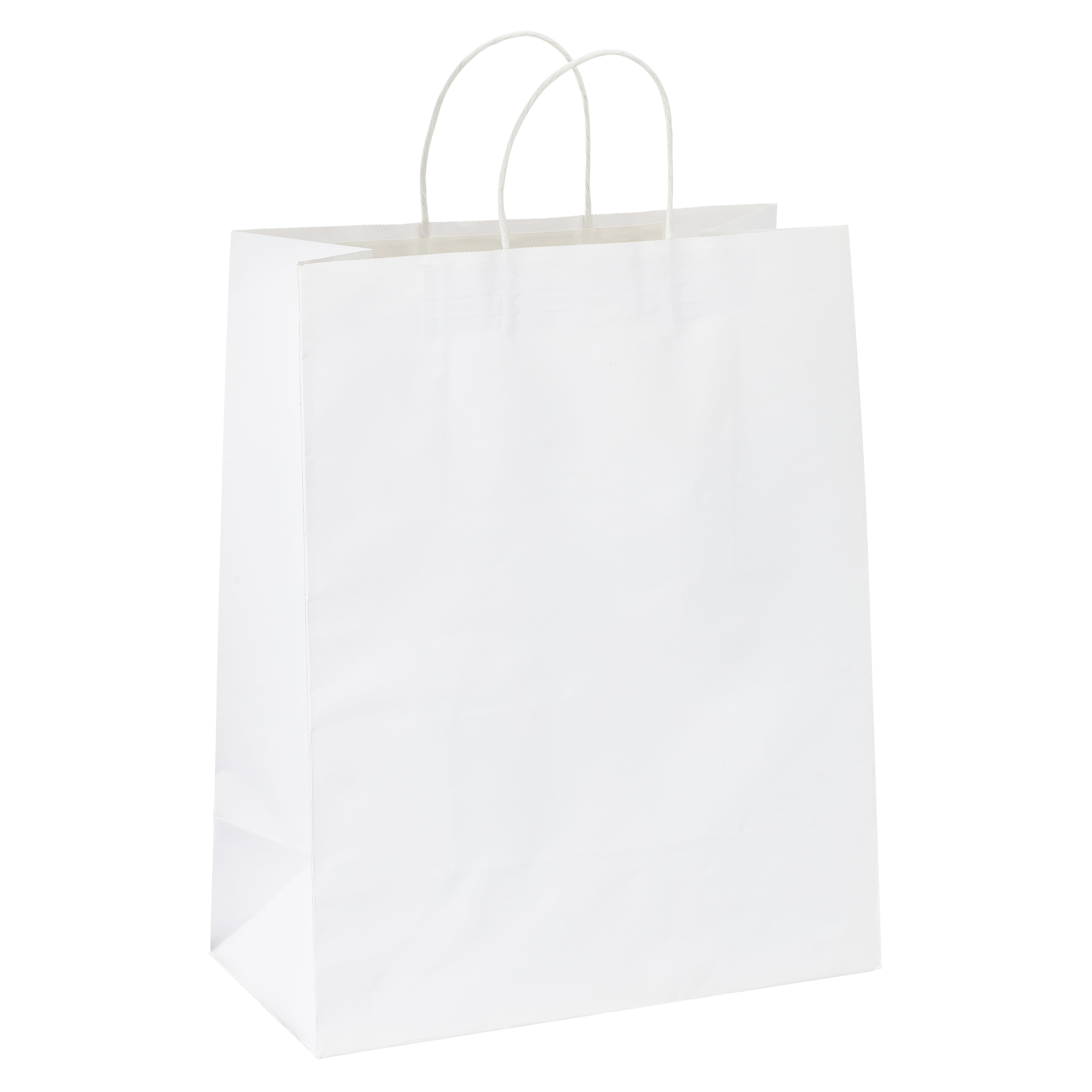 12 Pack: Glossy White Gift Bag by Celebrate It™ - Walmart.com