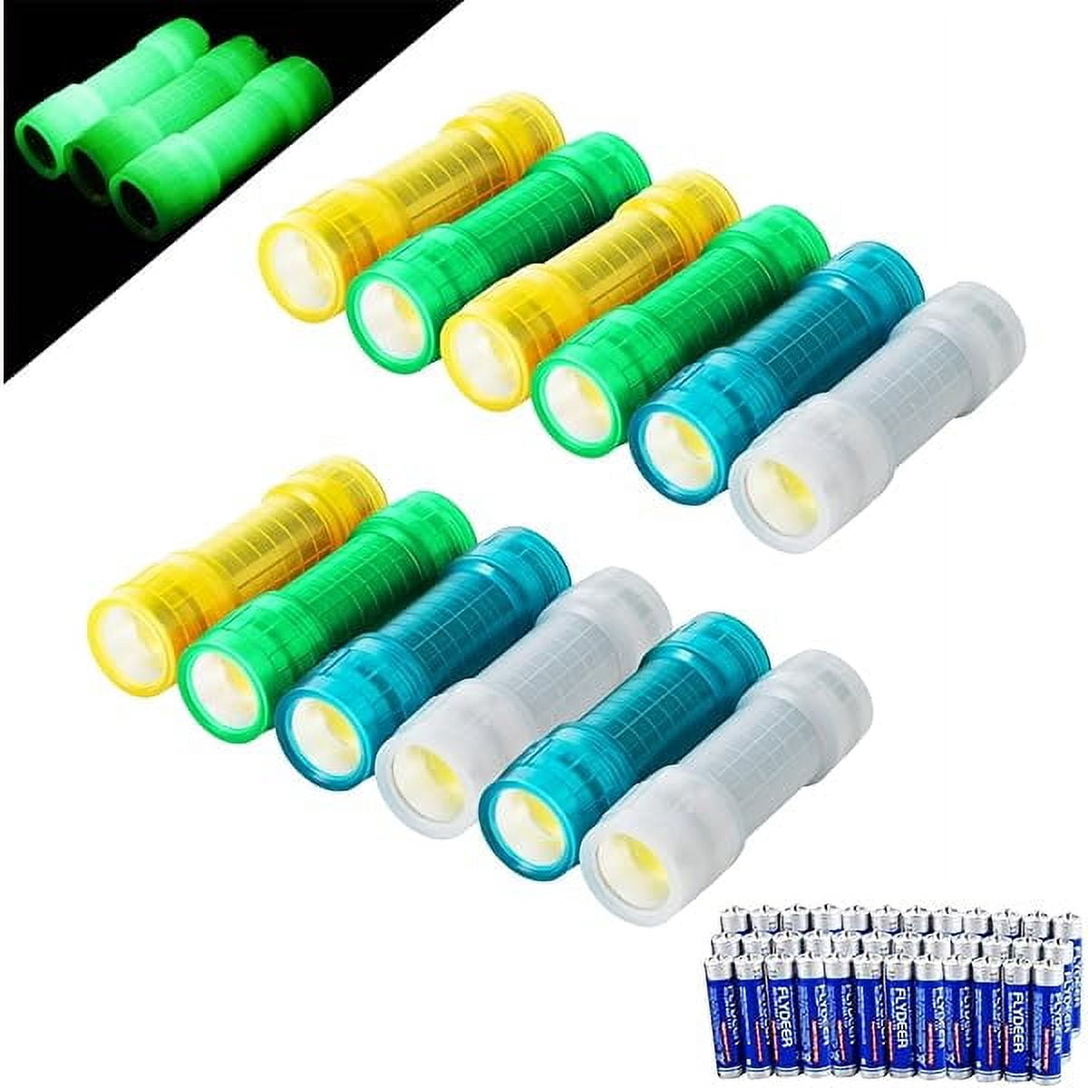 12 Pack Glow in Dark Flashlights Mini Flashlight for Kids Bulk ...