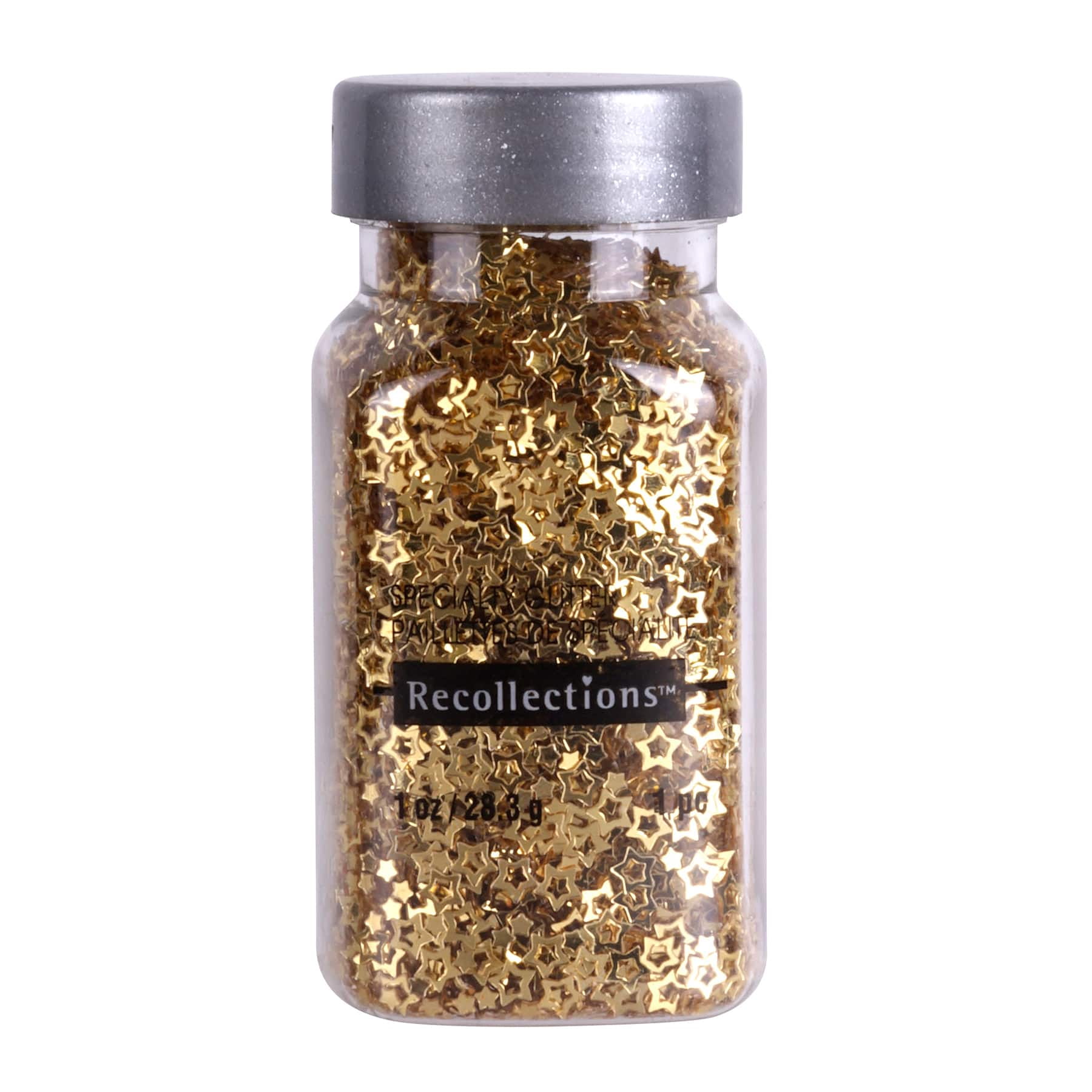 12 Pack: Gold Stars Glitter by Recollections™ - Walmart.com
