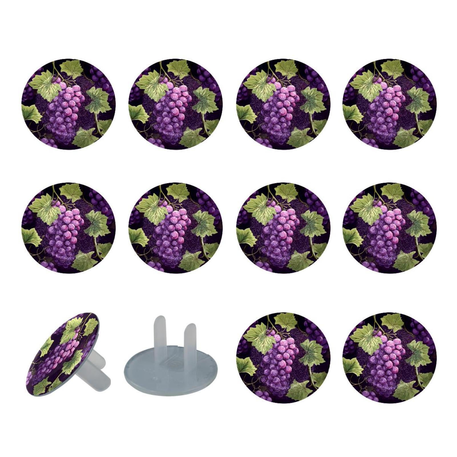 12 Pack Grape Outlet Covers Baby Proofing | Safe Electric Plug ...