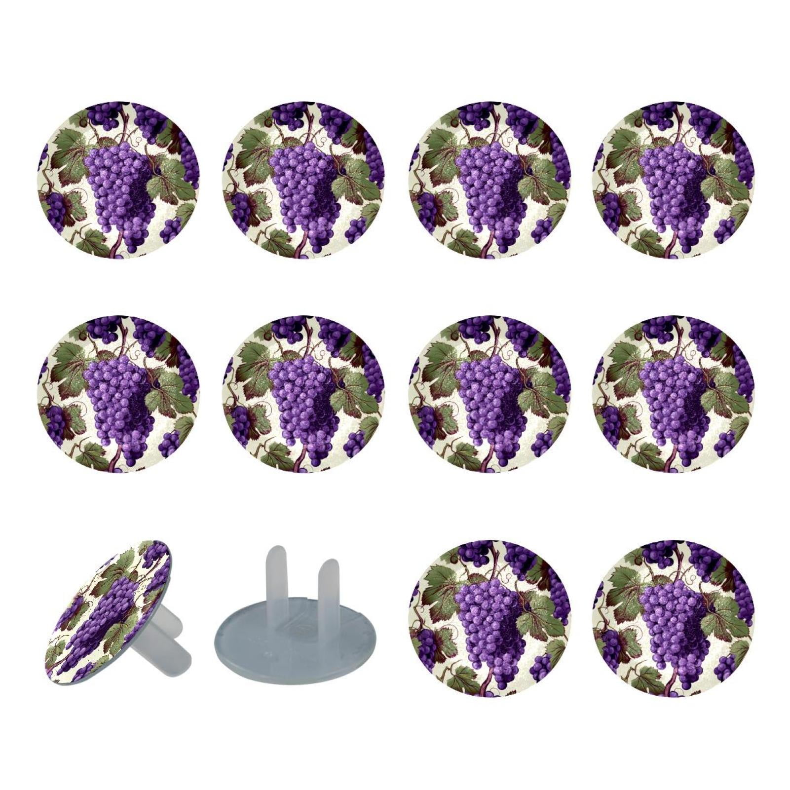 12 Pack Grape Outlet Covers Baby Proofing | Safe Electric Plug ...