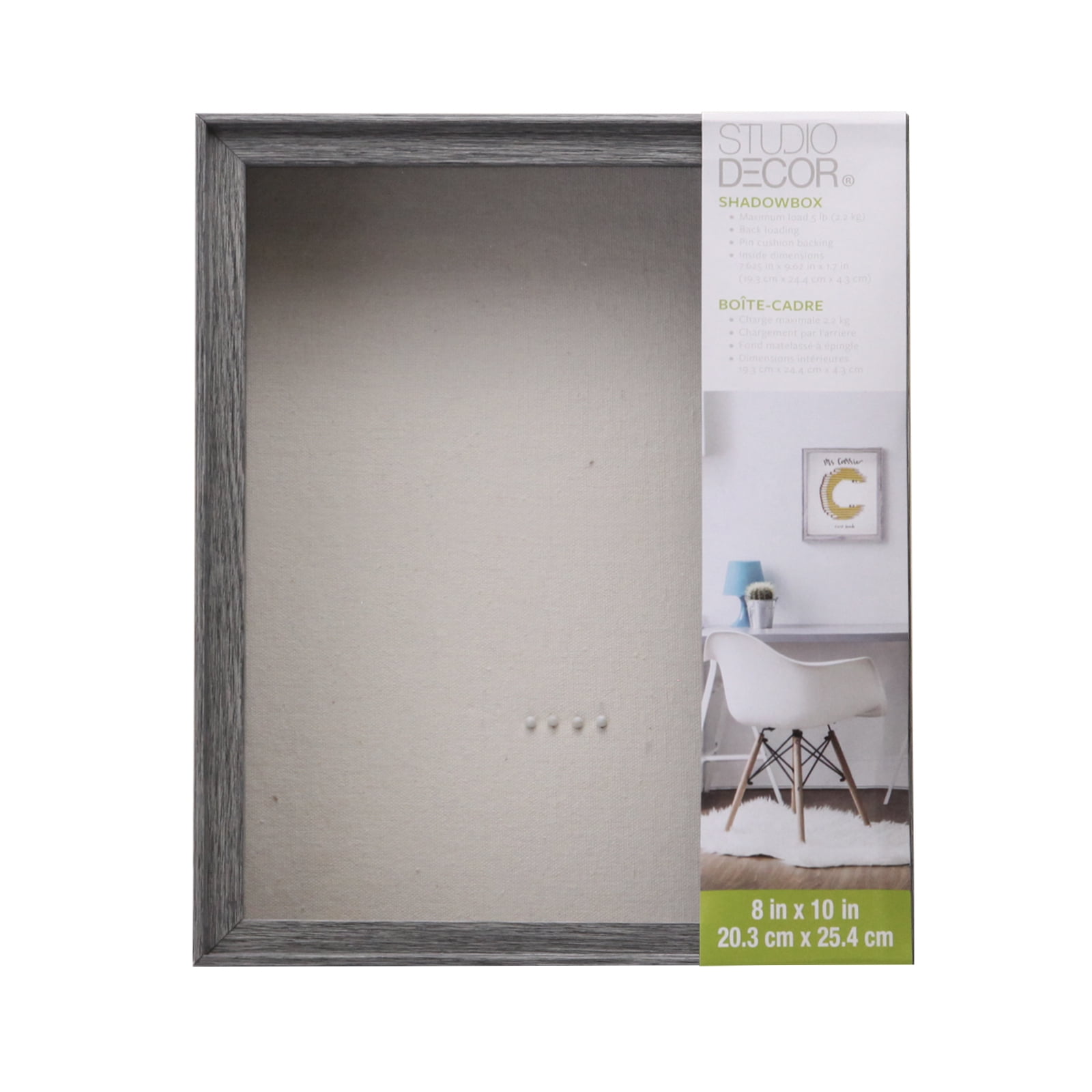 12 Pack: Gray 8" x 10" Shadow Box by Studio Décor® - Walmart.com