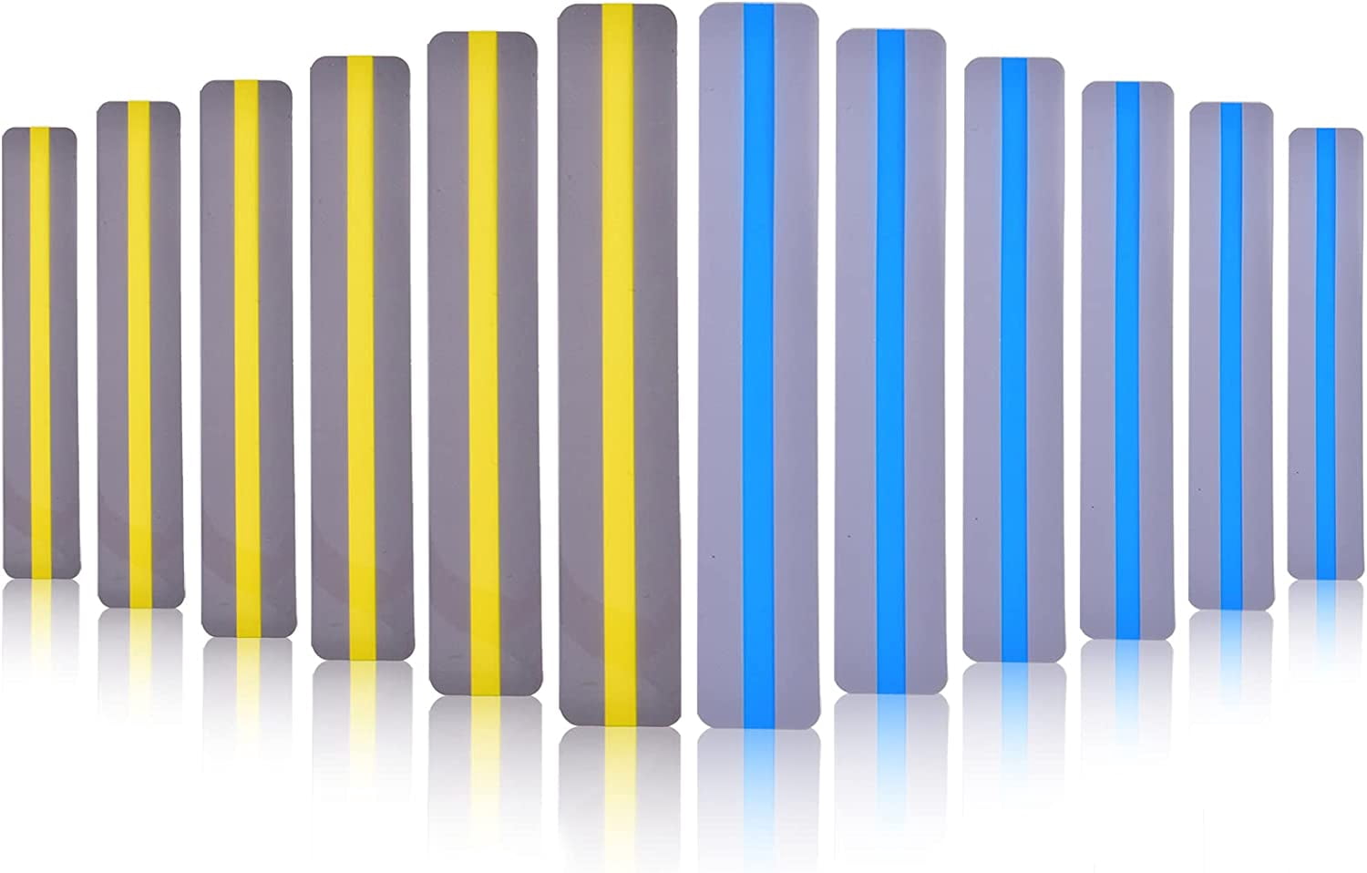 12 Pack Guided Reading Strips Highlight Strips Colored Overlay ...