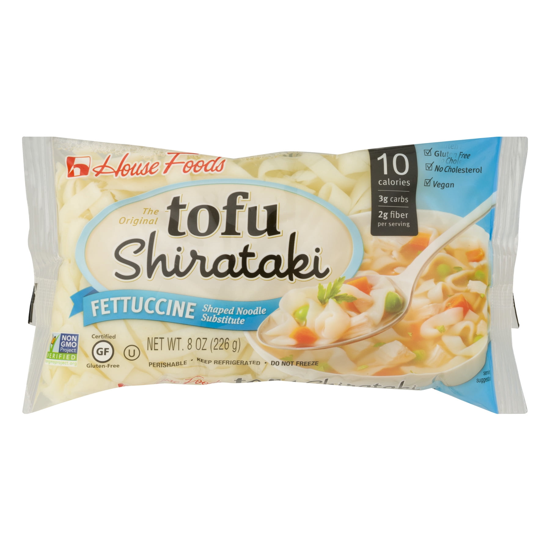 House Foods Tofu Shirataki Macaroni, Vegan Noodle Substitute, 8 Ounce ...