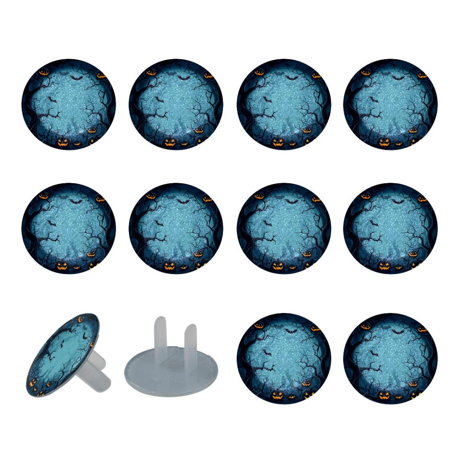 12 Pack Halloween Cobweb and Spiders_191 Outlet Covers Baby Proofing ...