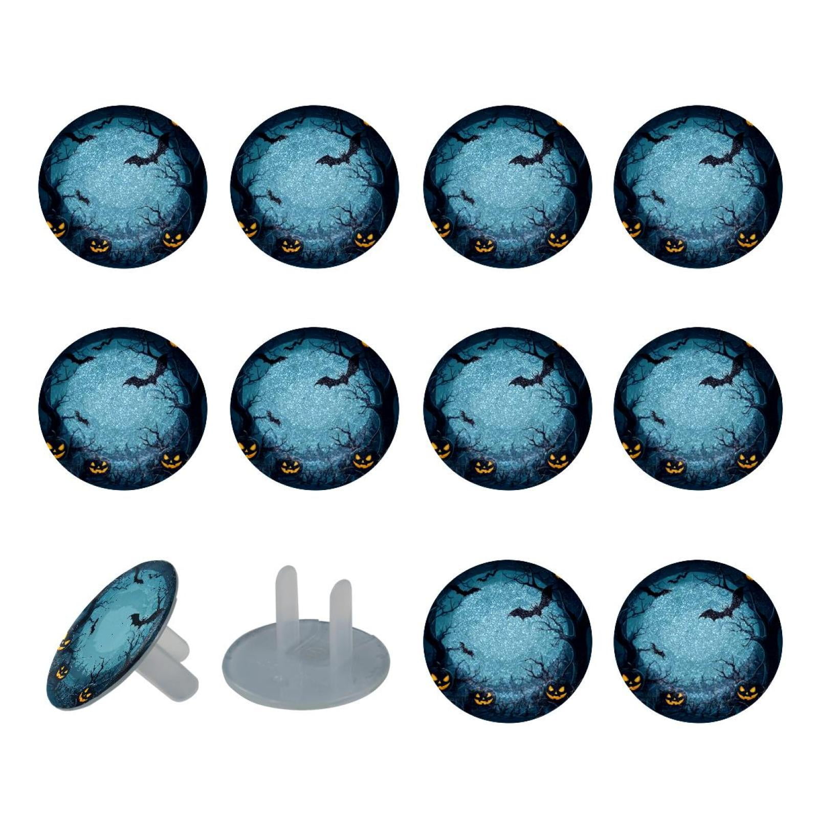 12 Pack Halloween Cobweb and Spiders_138 Outlet Covers Baby Proofing ...