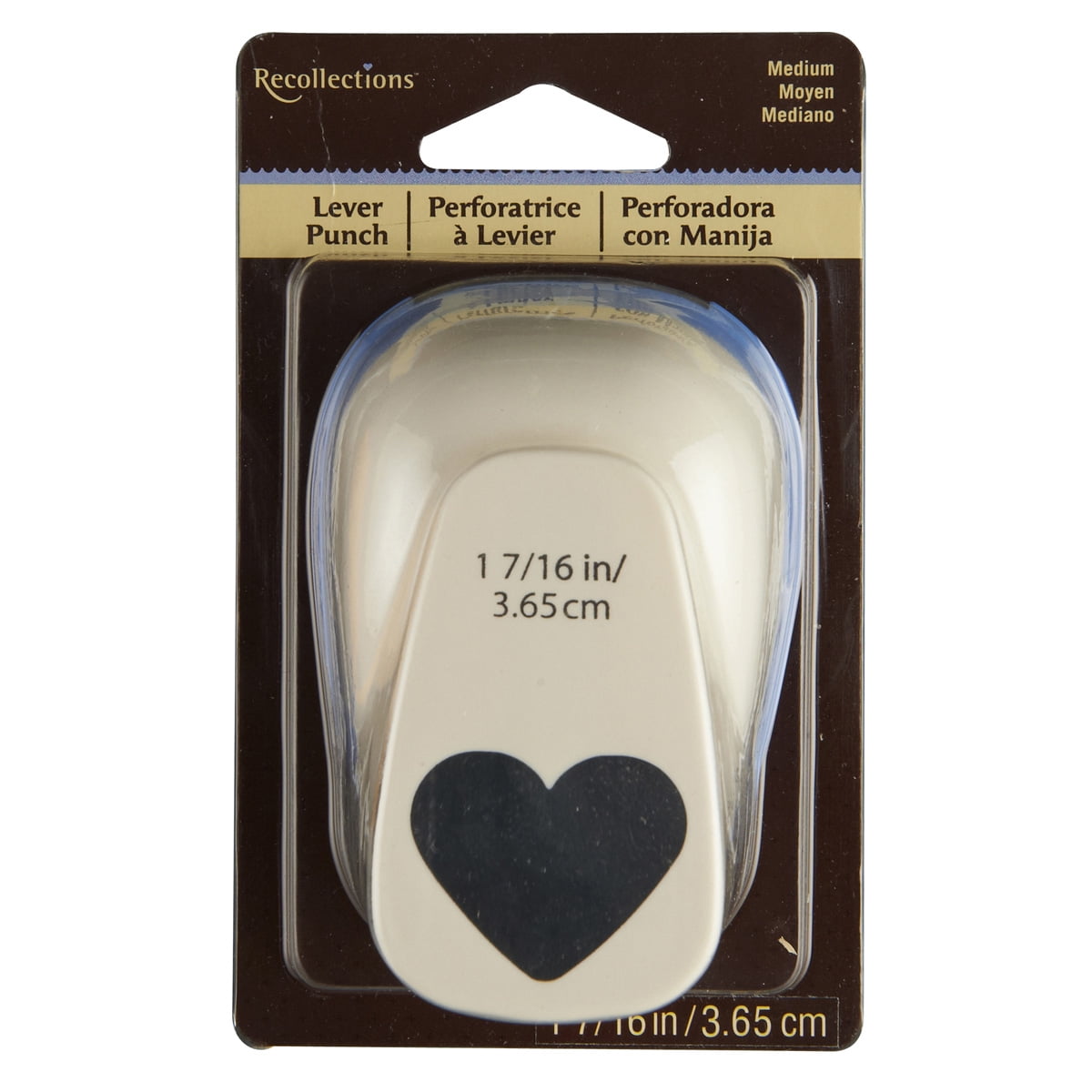 Recollections Heart Lever Punch, 12 Pack - Walmart.com