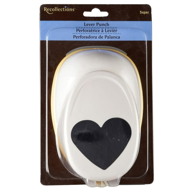 12 Pack: Heart Lever Punch by Recollections™ - Walmart.com