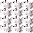 12 Pack Heavy Duty Large Moving Bags with Backpack Straps, Strong ...