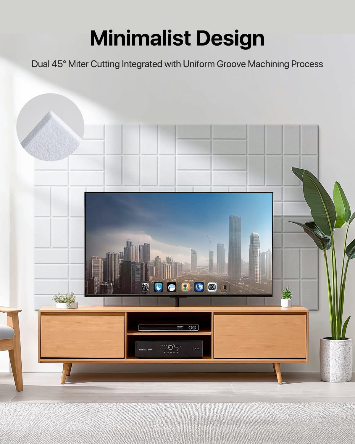 12 Pack High Density Soundproof Foam Panels for Walls, Door, Ceiling - -Adhesive Acoustic Panels ...