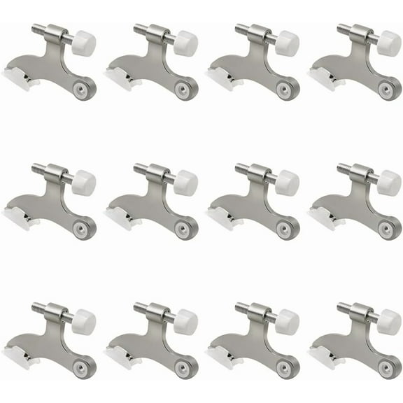 24 Pack Hinge Pin Black Door Stopper, Adjustable Heavy Duty Hinge Pin ...